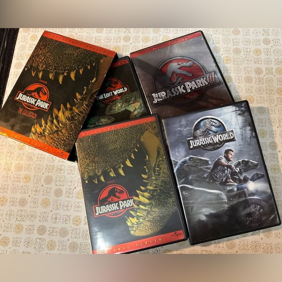 Jurassic Park | Media | Jurassic Park Dvd Collection | Poshmark